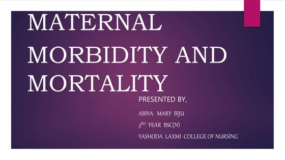 Impact of Early Pregnancy---Lecture-2024 | PPT