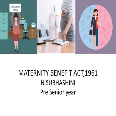 Maternity ppt | PPTX