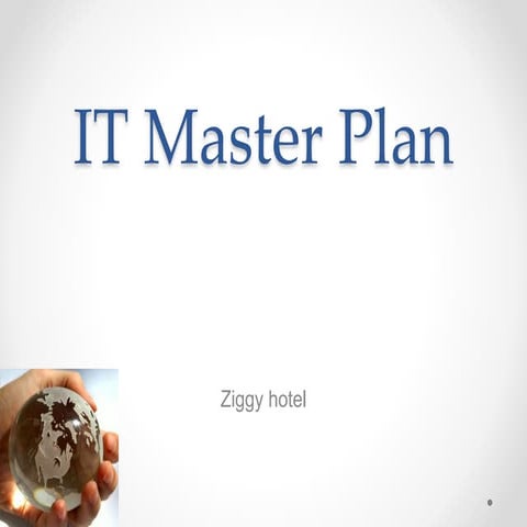 IT Master Plan | PPTX