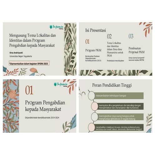 Materi seminar simposium nasional yang diselenggarakan | PPT