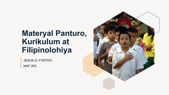 Kontekstwalisasyon at lokalisasyon ng assignaturang filipino | PPT