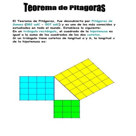 teorema de pitagoras | PPT