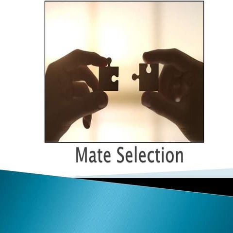 Mate selection | PPTX