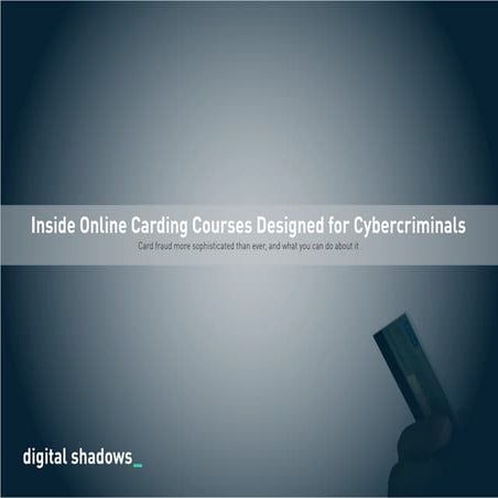All about carding | PPTX
