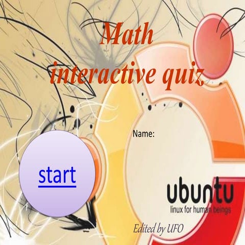 Math interactive quiz | PPT