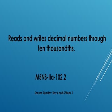 MATH-5-Q2 LESSON 30-Reads-and-writes-decimal-numbers-through-ten ...