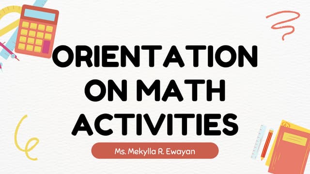 Scidamaths manual finals | PPT