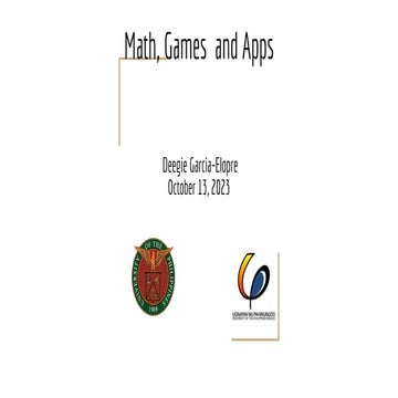 Math-Apps-For-Elem-Math.pdf for an interesting math class | PPT