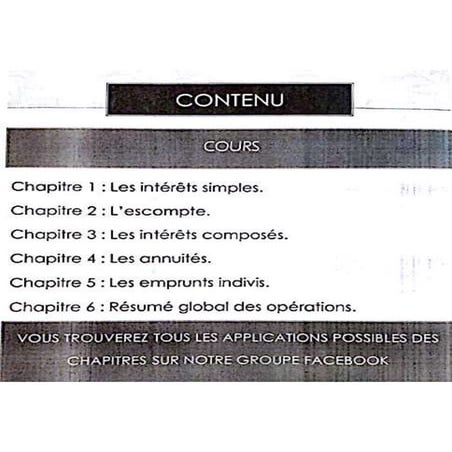 Math Financer s2 resume.................. | PDF