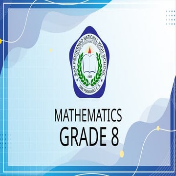 Simplifying Rational Expression Mathematics 8 | PPT
