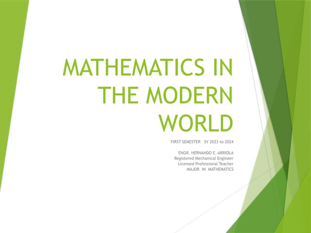 intoroduction of mathemarics in mathemetics | PPTX
