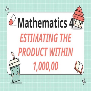 estimating _product_ for_ grade 4 | PPT