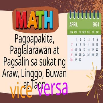 MATH-QUARTER 4-Pagsalin-sa-sukat-ng-araw.pptx