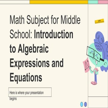 math-subject-for-middle-school-introduction-to-algebraic-expressions ...