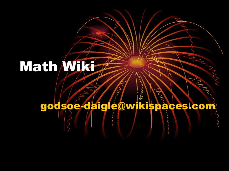 Math Wiki