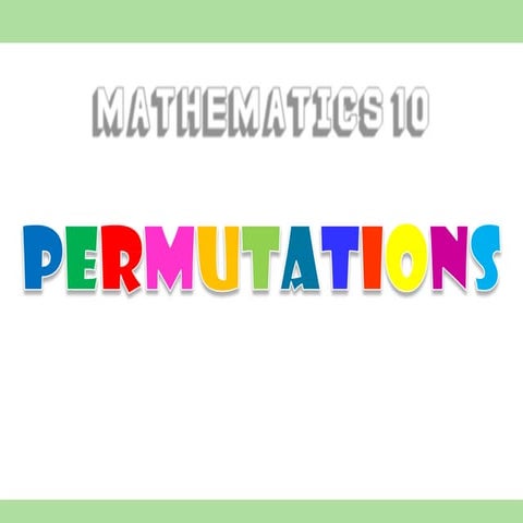 MATHEMATICS8 Q4 9. describe probability as a measure of the chance of ...