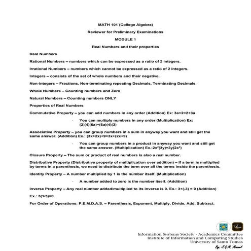 College Algebra | PDF