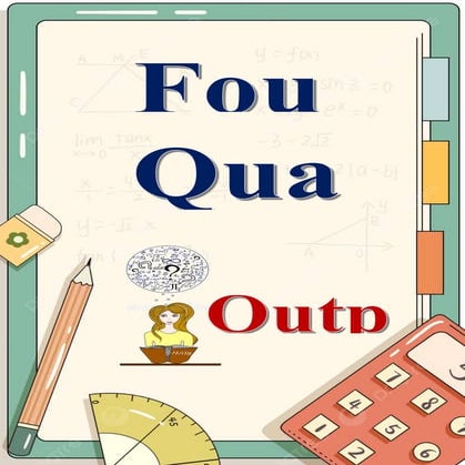 Folder Cover for Math | DOCX