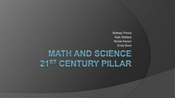 Math and science pp | PPT