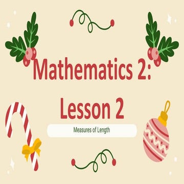 _Measures of Length of Grade 2 Learners_ | PDF