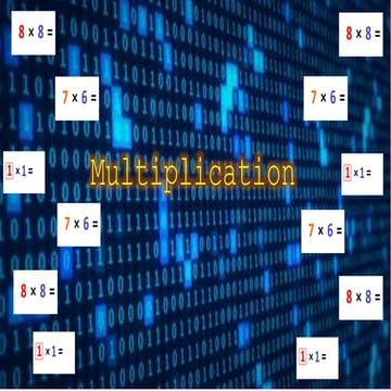 Multiplying Numbers 2-3 digits by 1 digit Number With and Without ...