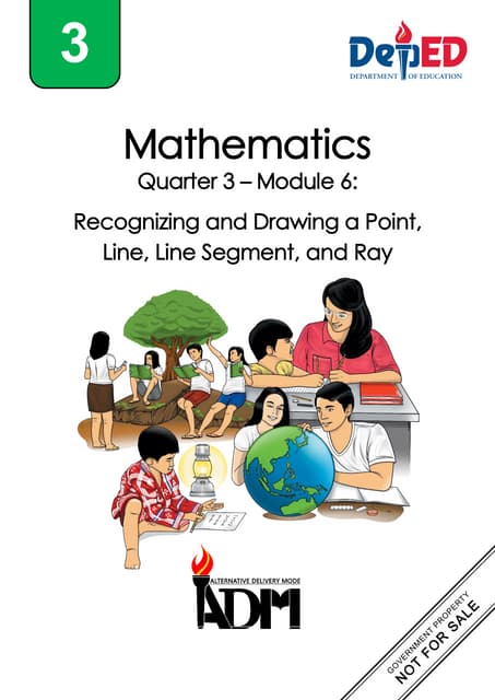 COT Lesson Plan Mathematics 3 Points, Line, Line Segment and Ray | DOC