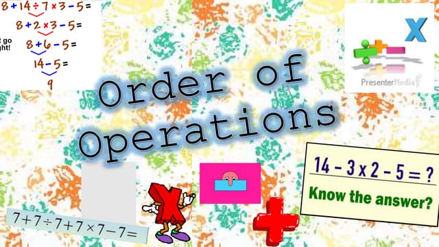 Order of Operations | PPTX