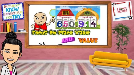 Grade 4 lesson about Place Value and Value.pptx | Science