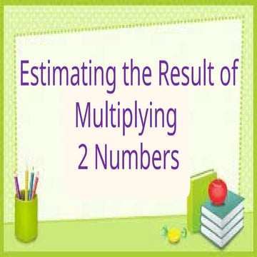 multiplying 3-digit number by a 1 digit number | PPTX