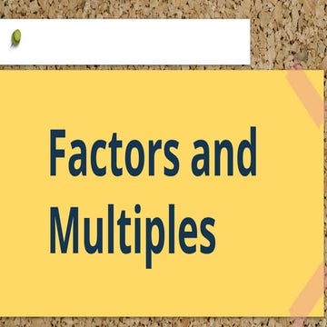 Math4_Factors and Multiples Presentation.pptx