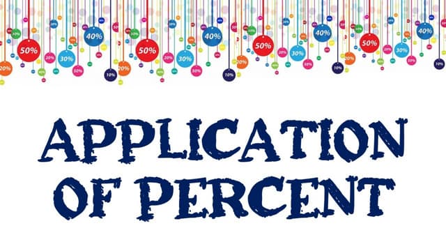 Math 6 - Percentage | PPTX