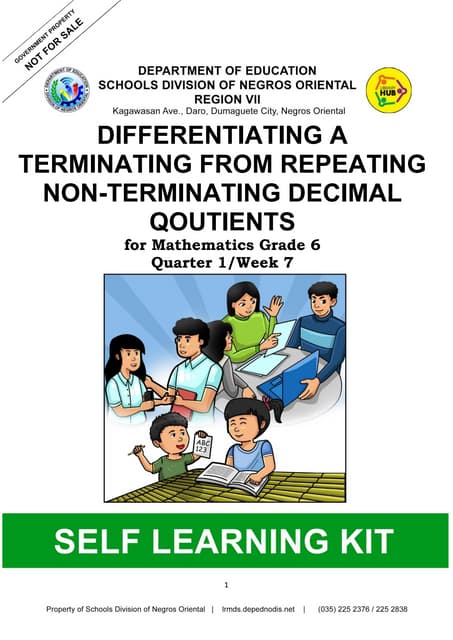 Terminating and non-terminating decimals | PPTX