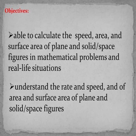 Math 6 Ppt Q3 Calculate The Speed Area And Surface Area Of Plane