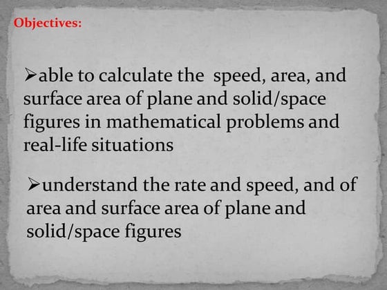 Grade 7 (speed, distance and time) sir pascual | PDF | Physics | Science