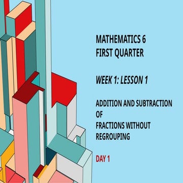 Mathematics 6th Grade Quarter 1-Week 1 Lesson | PPTX | Education