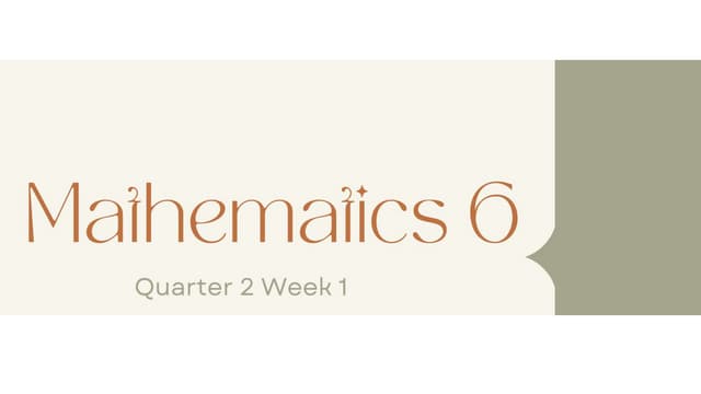 Math 6 week 1 ILLUSTRATING RATIO AND PROPORTION | PPTX