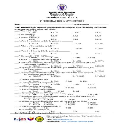 math 6 revised.docx.......................................... | DOCX