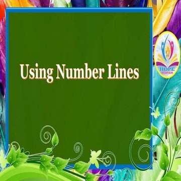 Math 7 | lesson 4 using number lines | PDF