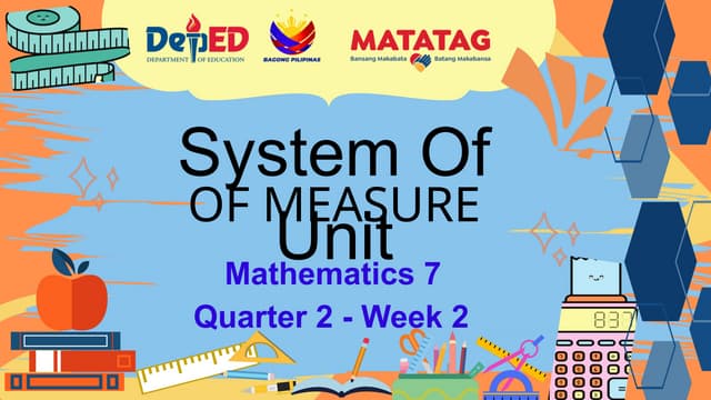 Grade 7 Measurement PowerPoint Presentation | PPTX