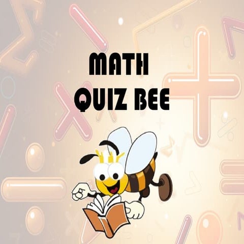 MATH9_QUIZBEE.pptx kasi ito ay mahalaga para sa mga mag-aaral | PPTX