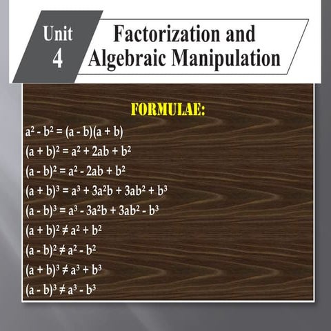 math 9th 4.1 factorization.pptx pakistan pctb | PPTX