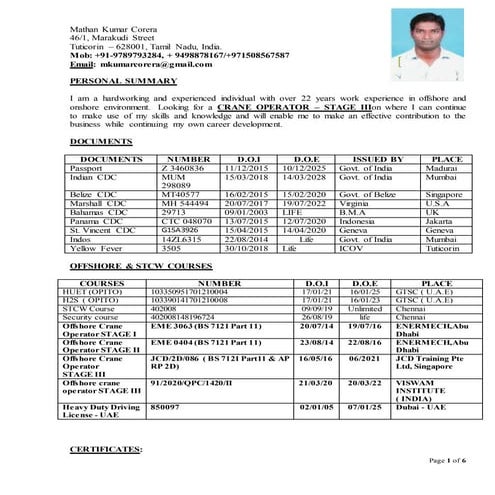 Mathankumar - Crane Operator Stage 3 (III) Updatedcv.docx
