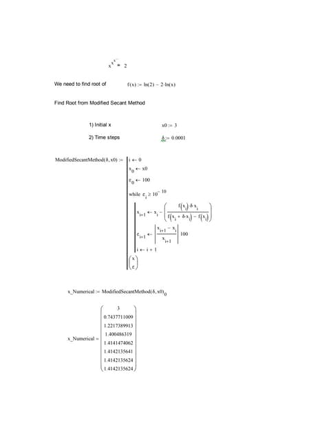 How to solve Ramanujan's problem by numerical method 1 | PDF