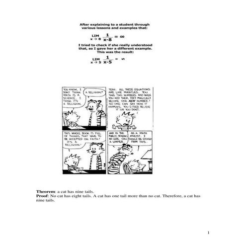 252-MATH CARTOONS (Humour) | PDF