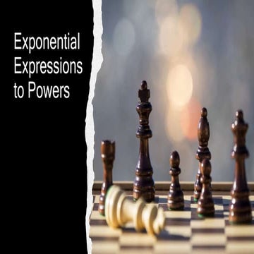Math chapter 3 exponential expressions to powers | PPT
