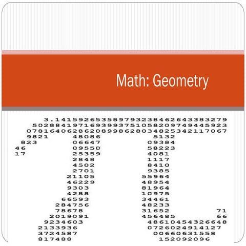 Math class 3 geometry part 1 | PPT