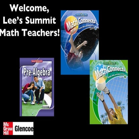 Math Connects 6 8 Training Online | PPT