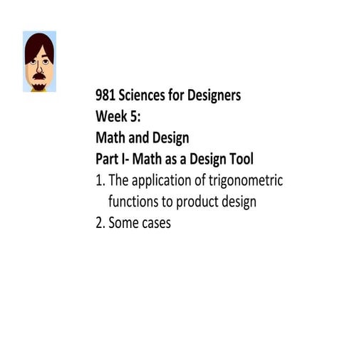 Math & Design I | PPT