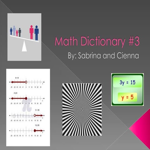 Math Dictionary | PPT