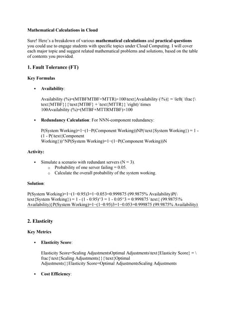 CS6401 Operating systems - Solved Examples | PDF